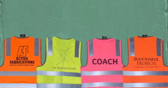 Highlights From The Past Week: Custom made High Vis Day/ Night Vests